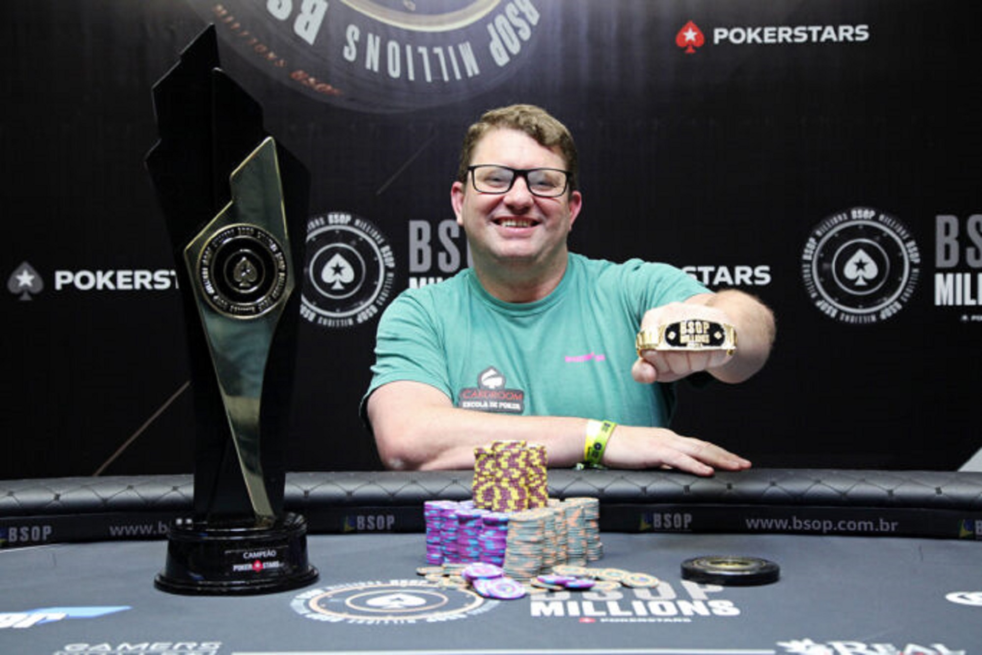 André Berlanda vira HU e é campeão do Main Event do BSOP Millions