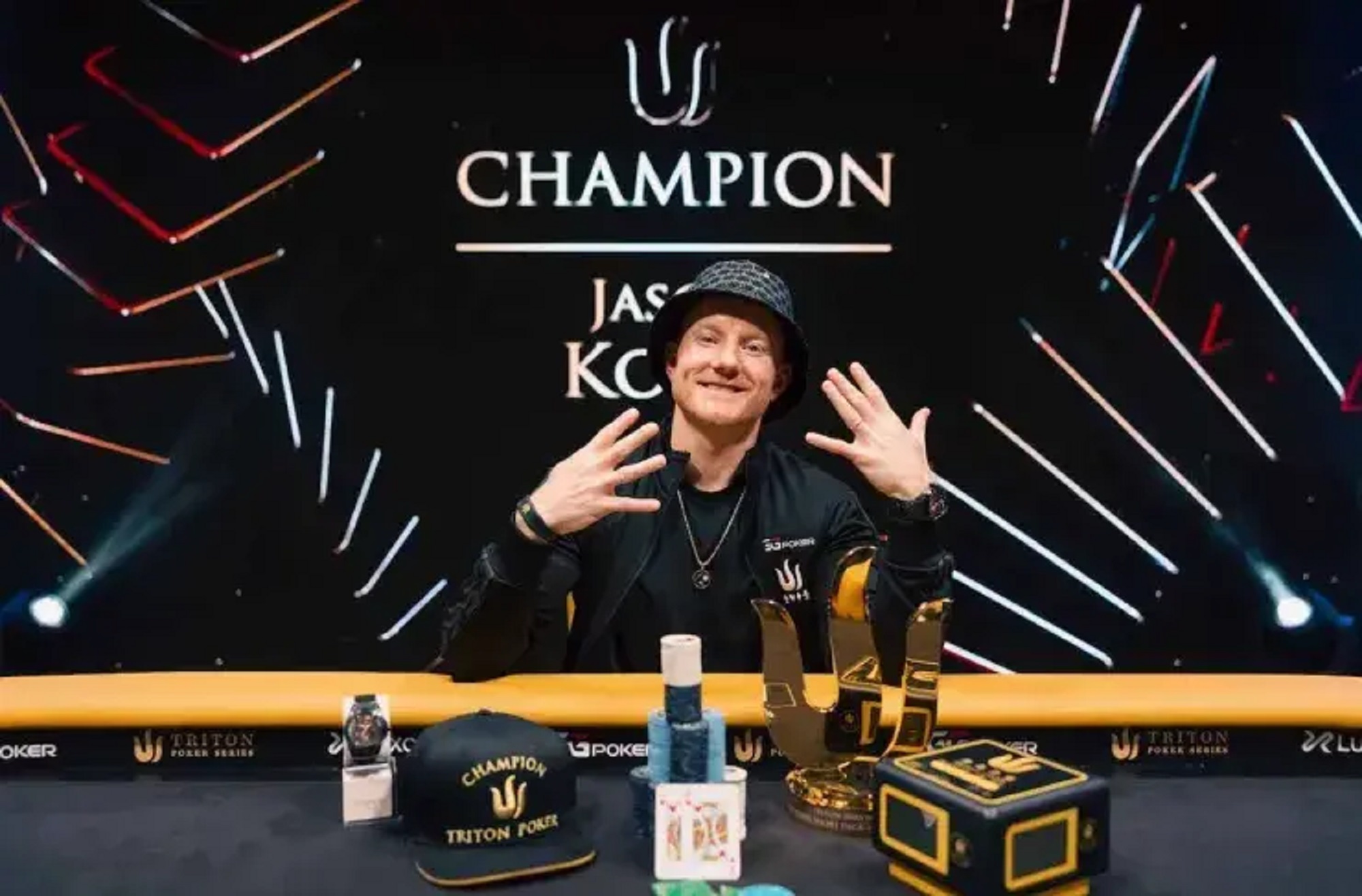 Jason Koon ganha pela nona vez na Triton Londres