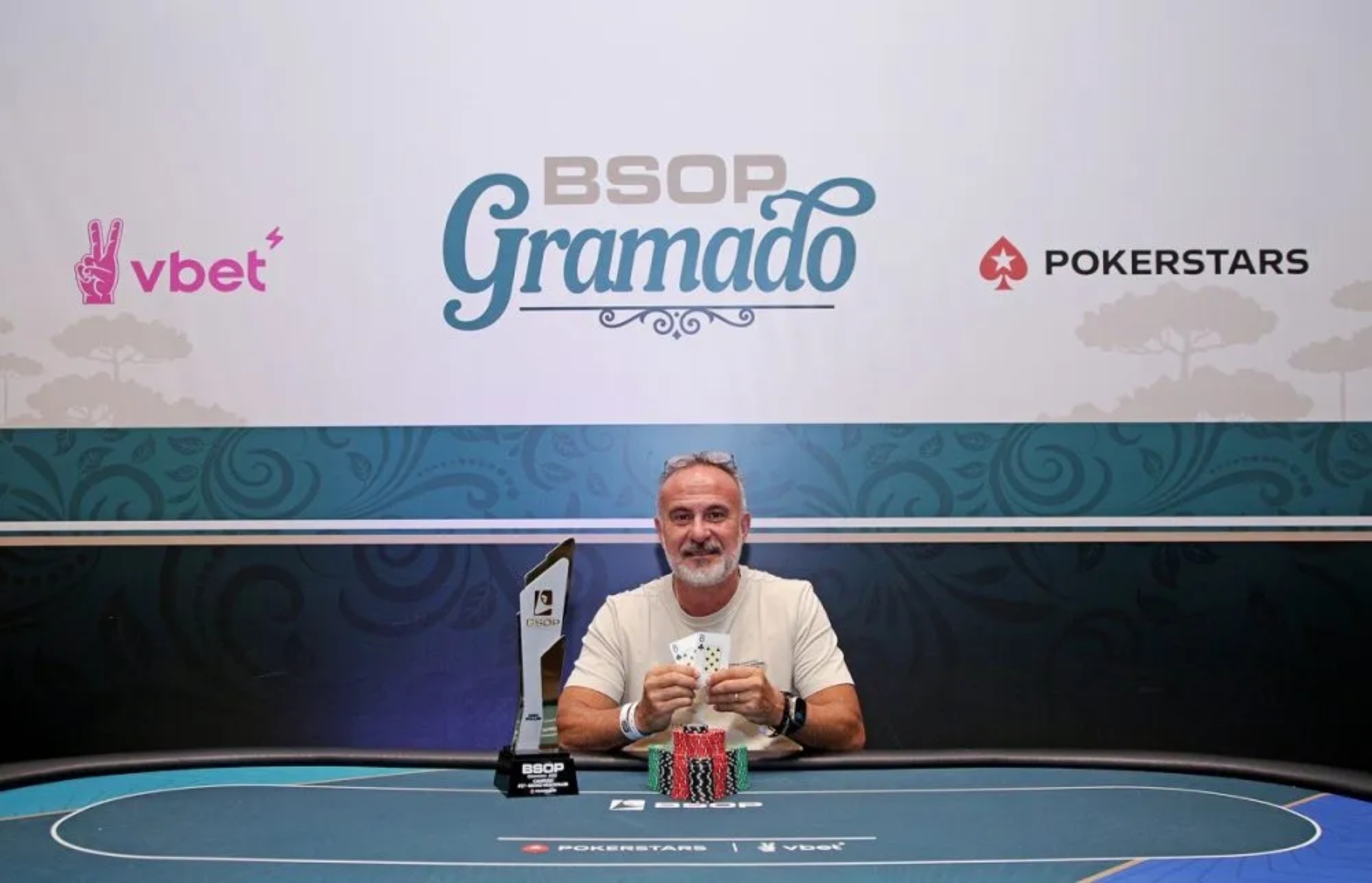 Fábio Sanchez é campeão do R$ 15K Grand High Roller do BSOP Gramado